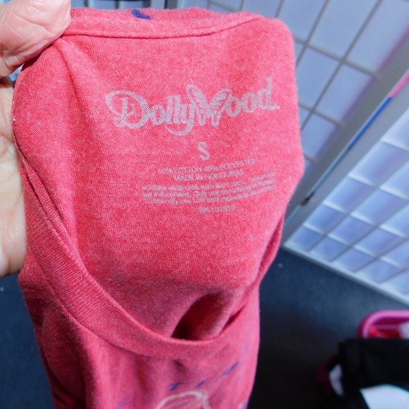 Dollywood | Tops | Dollywood Red Take Time To Coast Tee Shirt Super ...